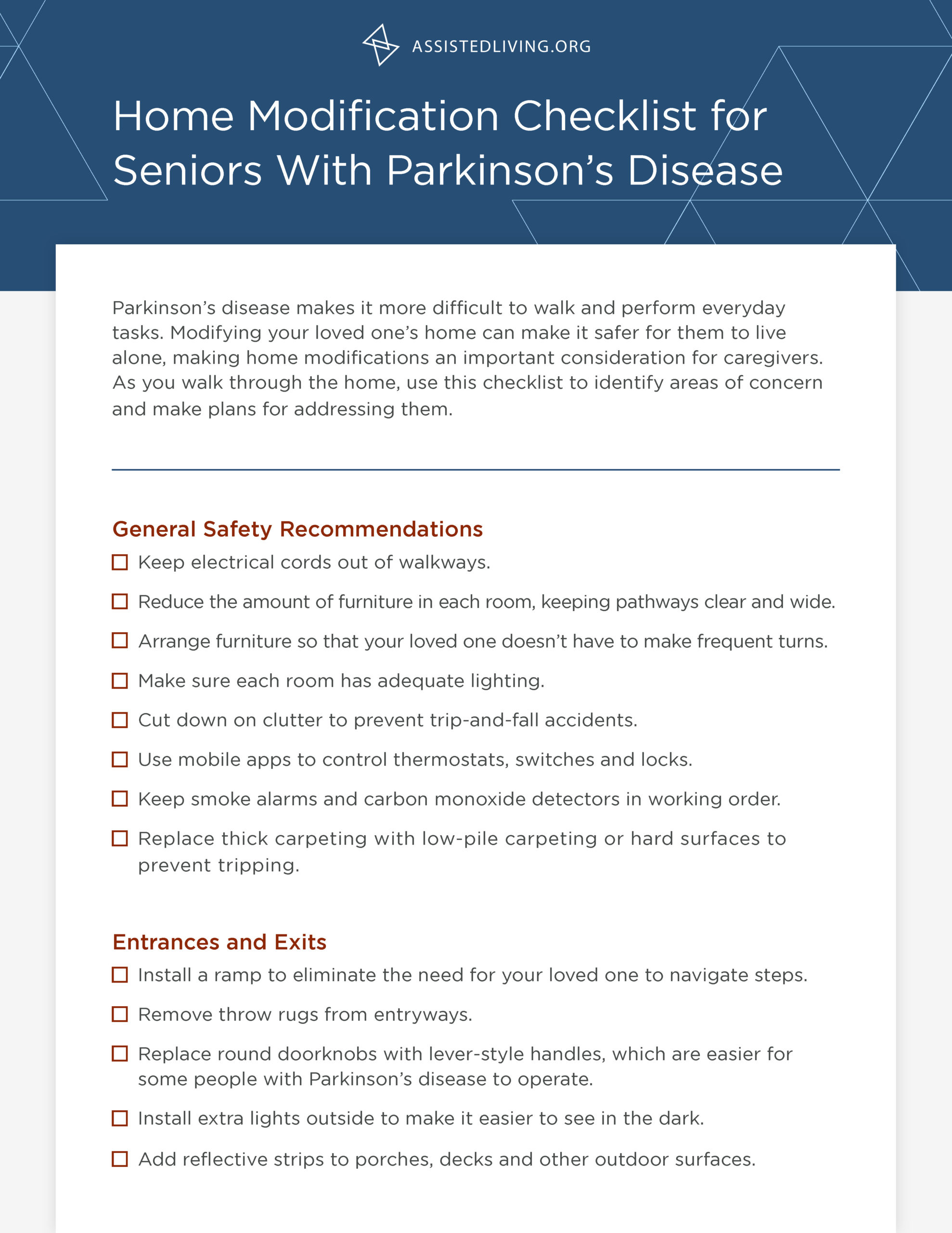 Parkinson's Senior Care Guide | AssistedLiving.org